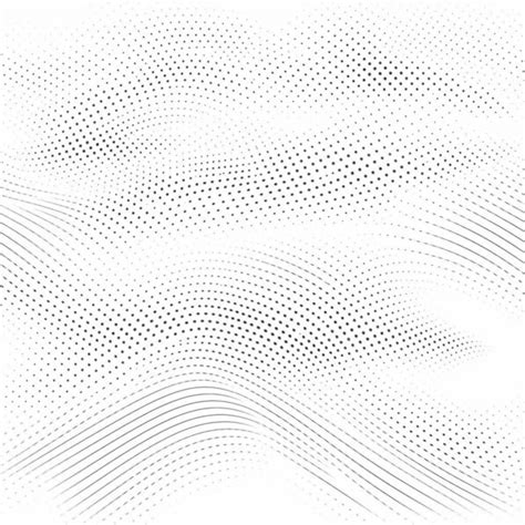 Download Abstract Black And White Dot Pattern With Waves Patterns