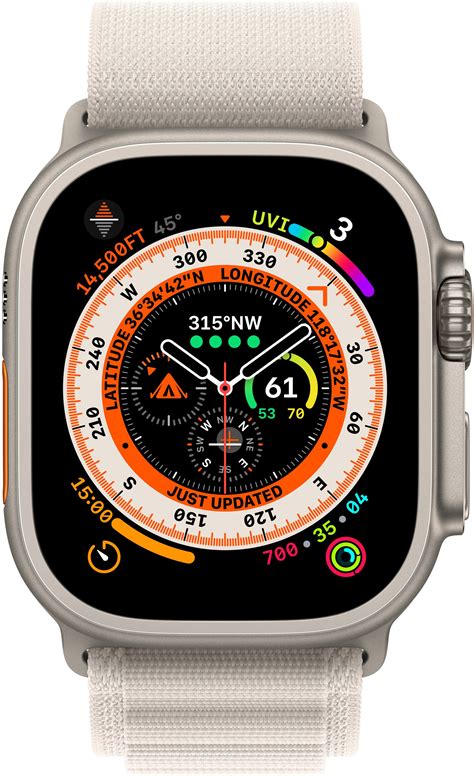 Смарт часовник Apple Watch Ultra GPS Cellular 49мм L Titanium