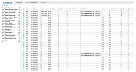 Meditations On Redesigning The Database Viewer Cellebrite