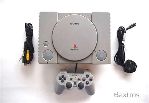 Playstation One Console In Gray Town