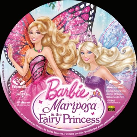 CoverCity DVD Covers Labels Barbie Mariposa And The Fairy Princess