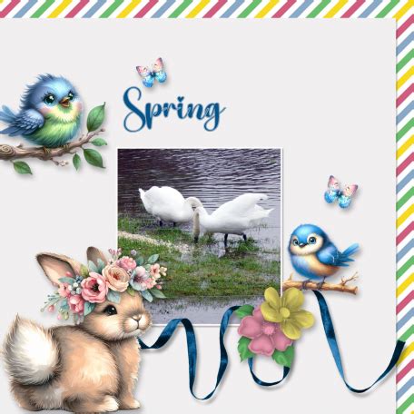 Bt March Spring By Bourico Casper Digitalscrapbook Digital Scrapbooking