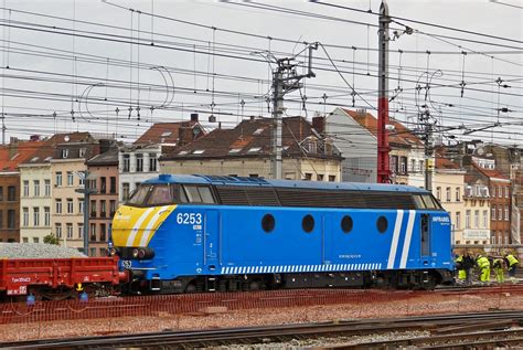 Infrabel Hld 6253 Taken In Bruxelles Midi On April 6th 2014 Rail