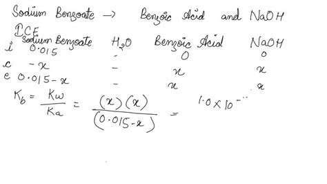 Solved How Does The Ph Affect The Precipitation Of Benzoic Acid From