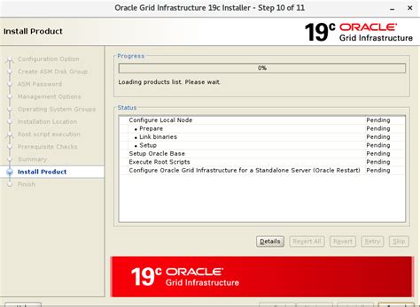19c Grid Installation Standalone On Linux 7 9