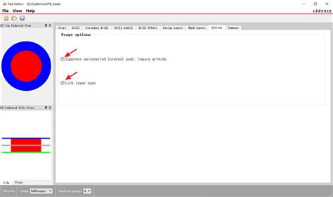 How To Create A Through Hole Pad Using The Allegro Padstack Editor