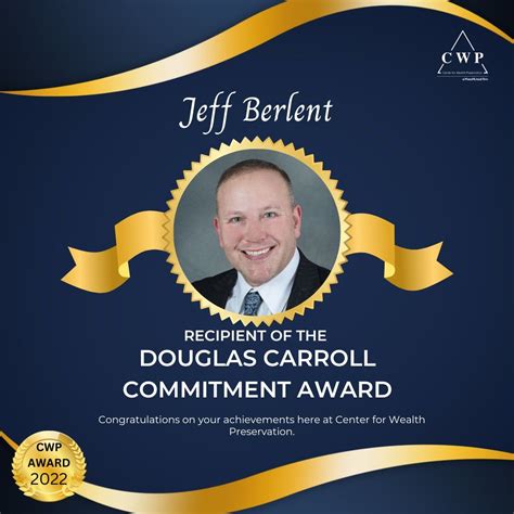 Center For Wealth Preservation Llc On Linkedin Congrats Award Cwpaward