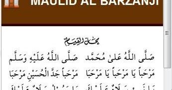 Bacaan Barzanji Walamma Tamma Min Hamlihi Al Barzanji Al Jannatu Wa