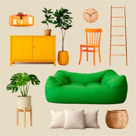 Premium Psd Modern Home Decor Items