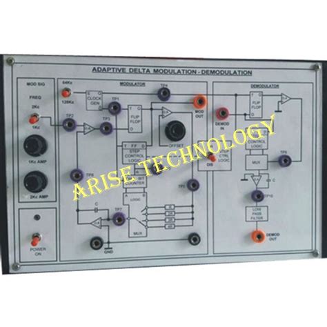 Adaptive Delta Modulation And Demodulation Trainer Kit Arise Technology At ₹ 7500 Piece