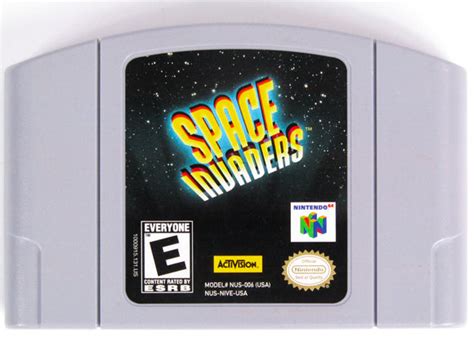Space Invaders Nintendo 64 N64 Retromtl