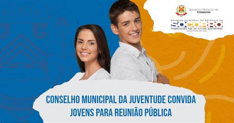 Conselho Municipal Da Juventude Convida Jovens Para Reunião Pública