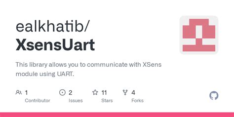GitHub Ealkhatib XsensUart This Library Allows You To Communicate With XSens Module Using UART