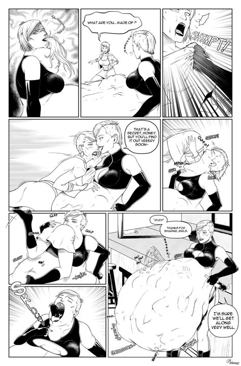 Rule 34 Breasts Cmvoreroom Female Pred Multiple Prey Oral Vore Shirt Grab Throat Bulge Vore