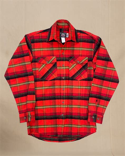 Mens Flannel Johnson Woolen Mills