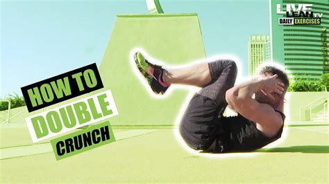 Double Crunches Exercise