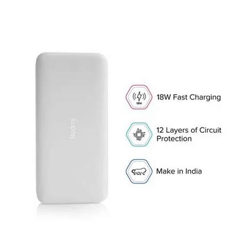 Xiaomi Redmi Mi Mah Power Bank White Model Name Number Pb Lzm At Piece In Bengaluru