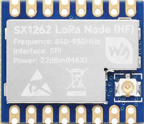 How To Use Core1262 Lfhf Lora Spi Module Pinouts Specs And Examples Cirkit Designer