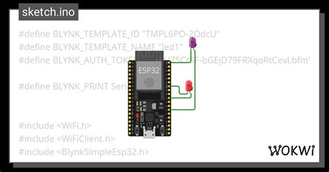 Led1 Copy Wokwi Esp32 Stm32 Arduino Simulator