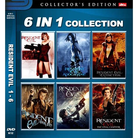 Dvd Resident Evil English Action Movie In Collection K Lazada