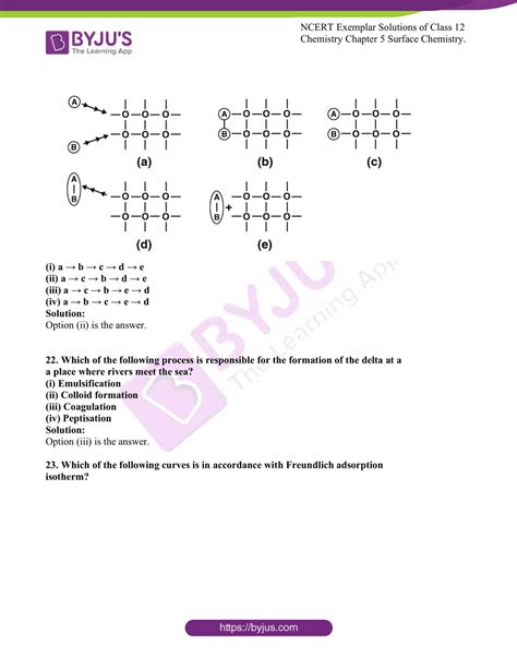 NCERT Exemplar Solutions Class Chemistry Chapter Surface Chemistry