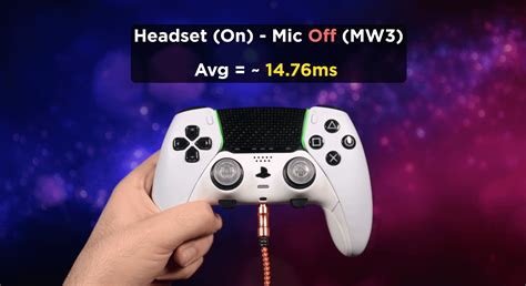 dualsense and dualsense edge input lag test on ps5 mw3 r playstation
