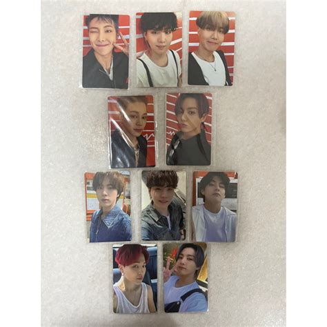Toploader Bts Butter Japan Weverse Pob Photocard Pc Shopee Singapore