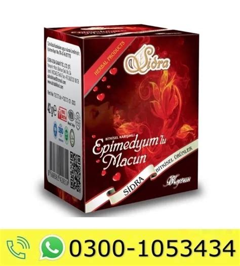 Sidra Epimedyumlu Macun Price In Pakistan 0300 1053434 Mix The Paste Well Before Use It Is