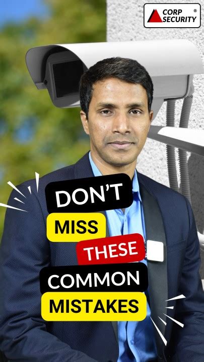 How To Avoid Video Security Mistakes Corpsecurity International Posted On The Topic Linkedin