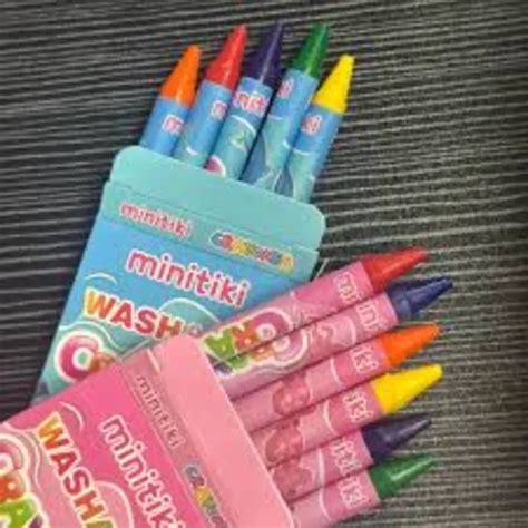 Crayolas 6 Unidades🖍️ Útiles Escolares📒 Materiales Educativos Dlyn