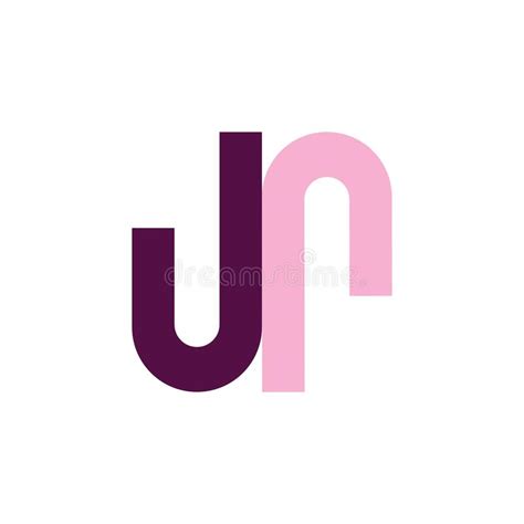 Jr J R Icono De Letra Vector Ilustración Del Vector Ilustración De