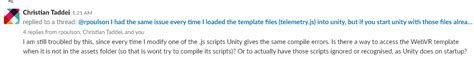 Unity Shows Javascript Compile Errors On Start Issue 340