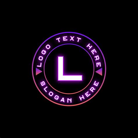 Neon Cyber Programmer Logo Brandcrowd Logo Maker Brandcrowd