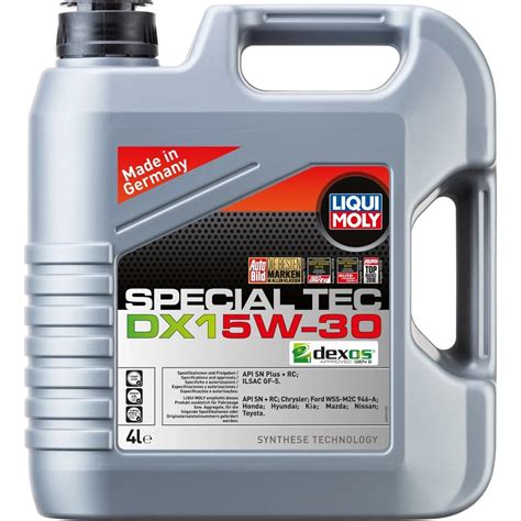 Liqui Moly Special Tec DX1 5W-30 4 Litre Motor Yağı Fiyatı ve ...