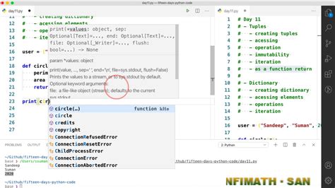 Day 11 Tuples And Dictionary In Python Youtube