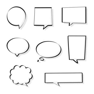 Text Bubble Vector Art Icons And Graphics For Free Download