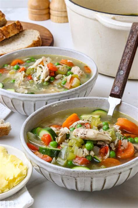 Chicken Carcass Soup Baked Bree