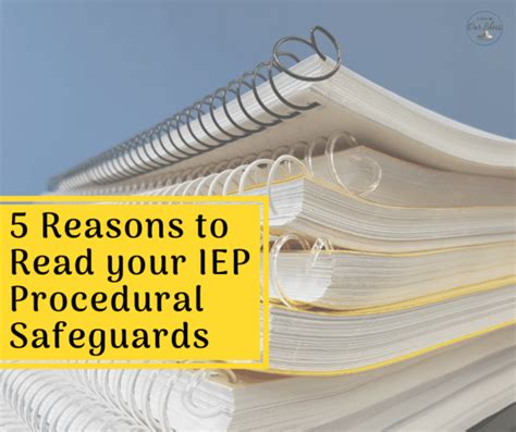 I Bet You Didnt Know About These 5 Things In Iep Procedural Safeguards • A Day In Our Shoes