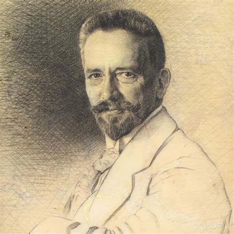 H Schmandt Self Portrait Antique Drawing