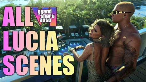All Lucia Scenes In Gta 6 4k Gta Vi Youtube