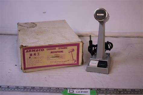 Vintage Microphone Bodnarus Auctioneering