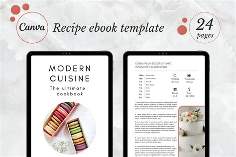 Recipe Ebook Template Graphic By Pittafineprint Creative Fabrica