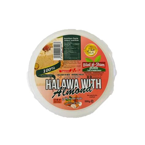 Bilad Al Sham Halawa With Almond 500g Myjam Food