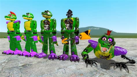 ALL SKINS FNAF SECURITY BREACH In Garry S Mod Five Nights At Freddy S