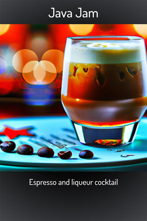 Java Jam Espresso And Liqueur Cocktail