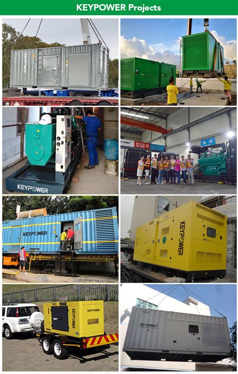 50hz 500kva 500kw Silent Four Stroke Diesel Generator With Perkins