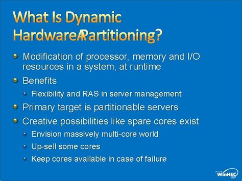 Dynamic Partitioning Windows Server Davis Walker Software Development