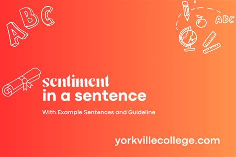 How To Use Sentiment In A Sentence Easy Examples