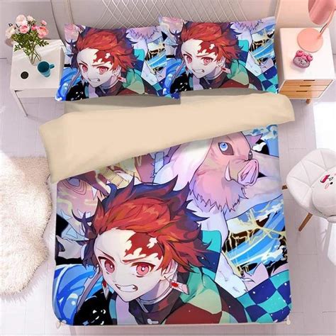 Demon Slayer Kimetsu No Yaiba 42 Duvet Cover Quilt Cover Pillowcase