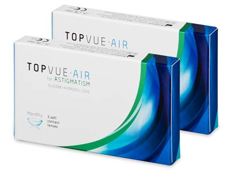 Topvue Air For Astigmatism 6 Torische Kontaktlinsen Alensa De